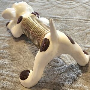 Miramar | Office | Vintage Mcm Miramar California Ceramic Dog Metal ...